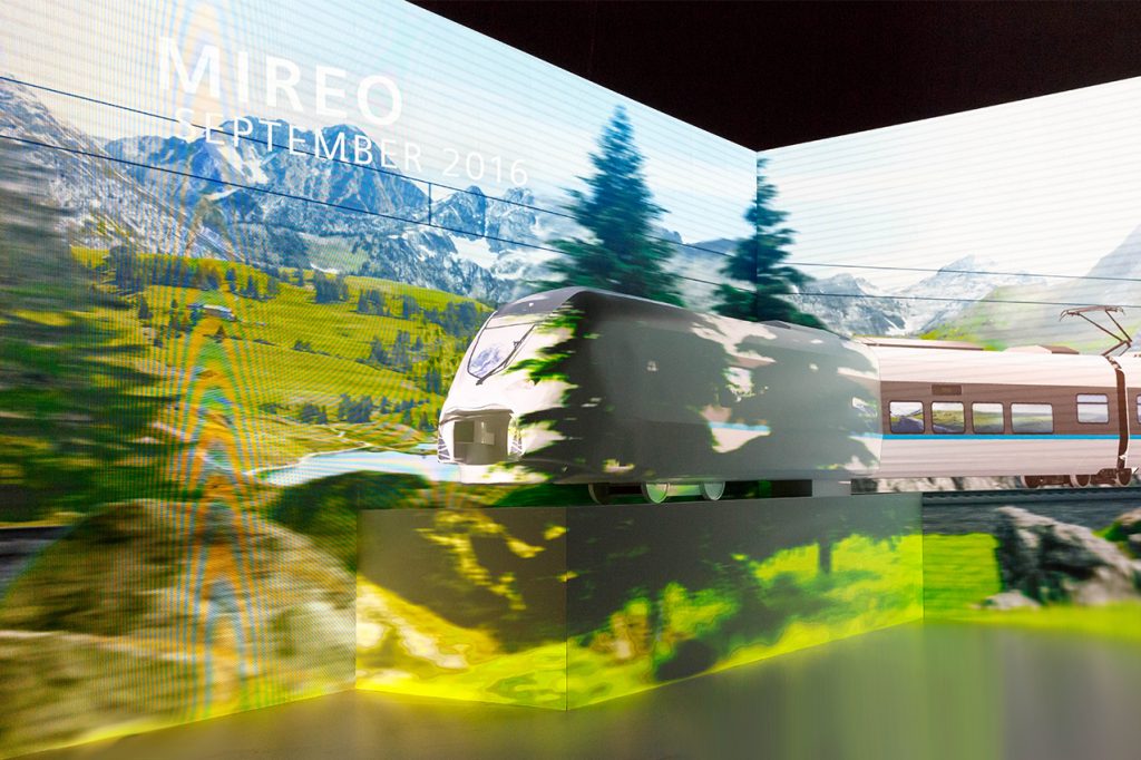 Projection Mapping of Mireo train for Siemens Mobility VIP Evening ...